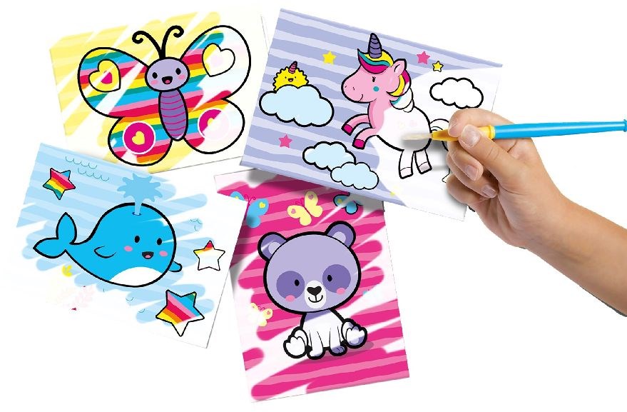 Ses 14454 My First Colouring Water - Fantasievolle Tiere