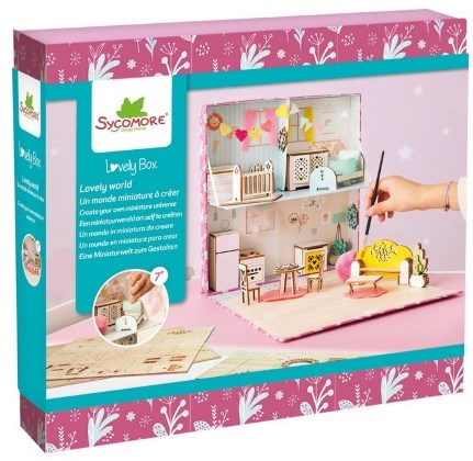 Sycomore Bastelset Lovelyworld Miniaturwelt gestalten ab 7 Jahren ...