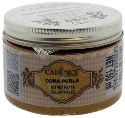 Cadence Cadence Dora Perla Relief Paste 150 ml Antikgold