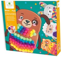 Sycomore Stick'N Fun - S - Pompons - Animaux de la ferme - 3a+ Planet ...